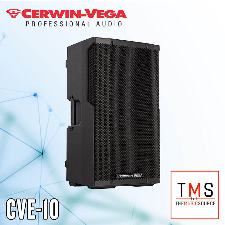 Cerwin Vega CVE-10 1000w 10″ Powered 2-way Loud Speaker | Lazada PH