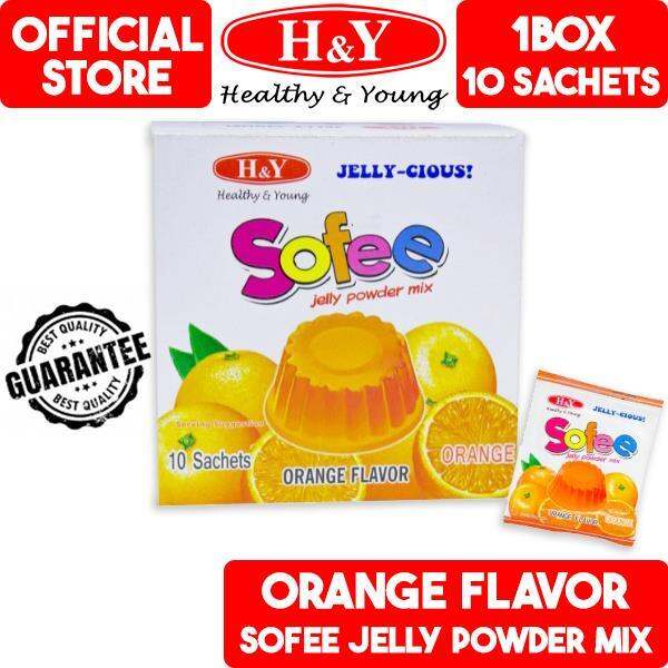 H Y Sofee Jelly Powder Mix Orange Flavor 10Sachet/box 150g | Lazada PH