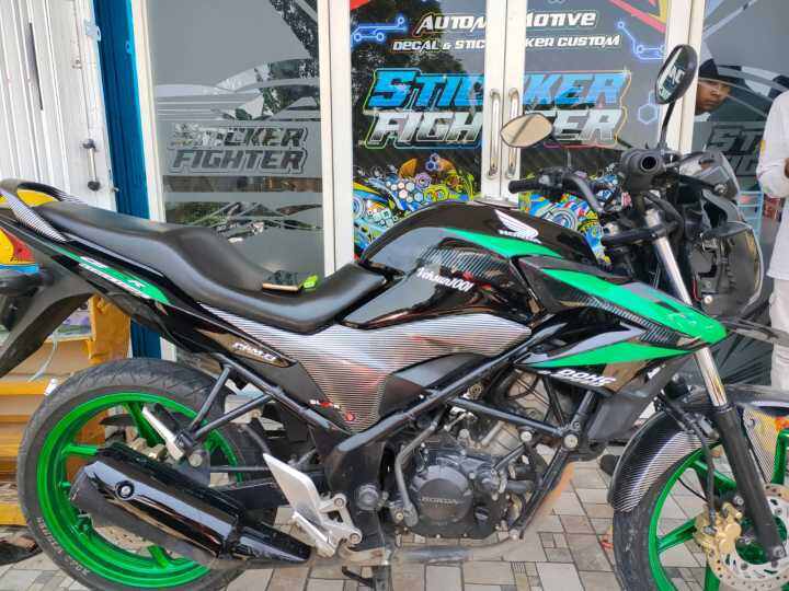 STRIPING CB150R OLD KARBON SIMPEL DESIGN | Lazada Indonesia