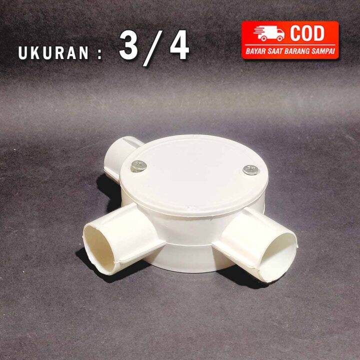 TDUS T DUS TEDUS CABANG 3 UKURAN 20MM ATAU 3/4 | Lazada Indonesia