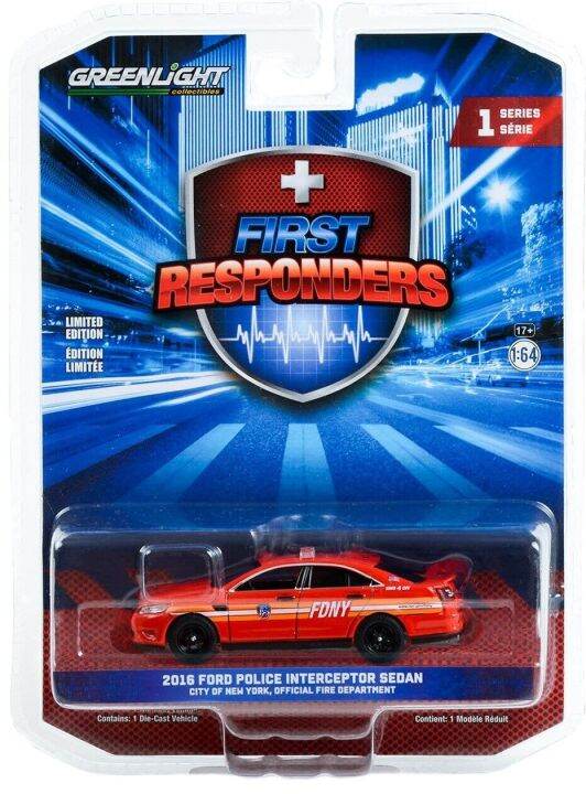 Greenlight 1/64 First Responders Series 1 - 2016 Ford Police ...