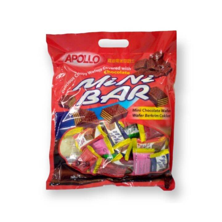 Apollo Mini Bar Wafer Coklat | Lazada Indonesia