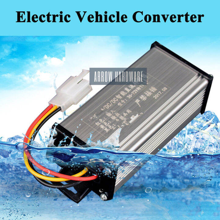 E-Bike Transformer Converter Adapter DC 36V 48V 60V 72V To 12V 10A 20A ...