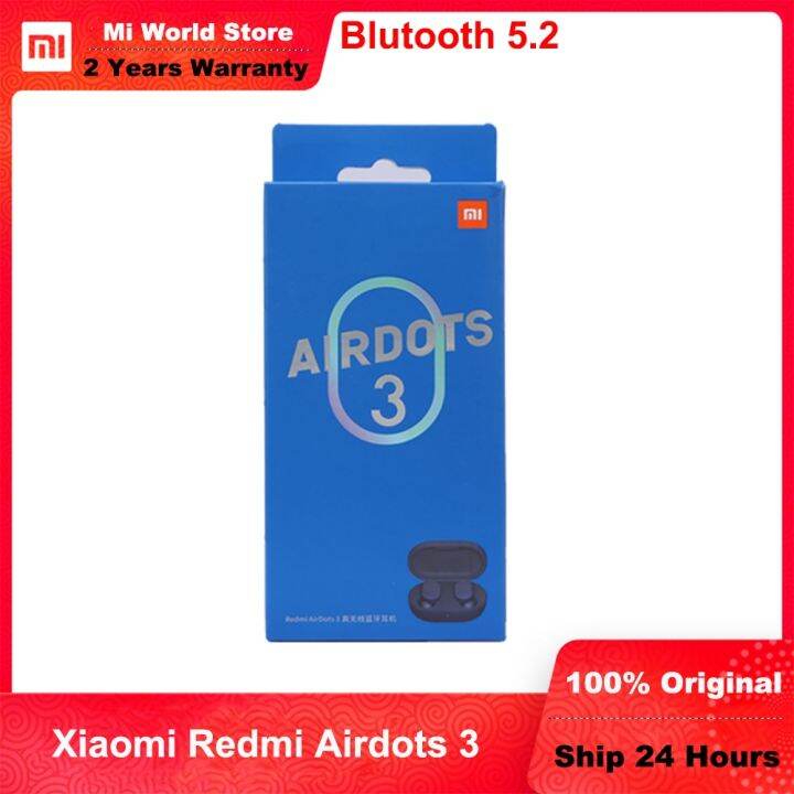 【Corner house】 Xiaomi Redmi AirDots 3หูฟังไฮบริด Vocalism ไร้สายบลูทูธ5 ...