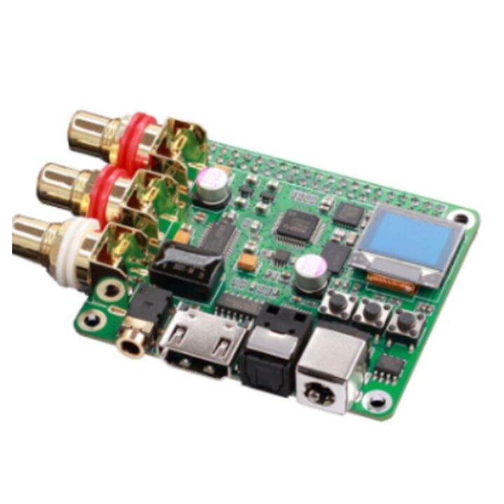 1 PCS Raspberry Pi DAC Audio Decoder Board Audio Decoder Board for Raspberry Pi 3B 3B+ 4B ...