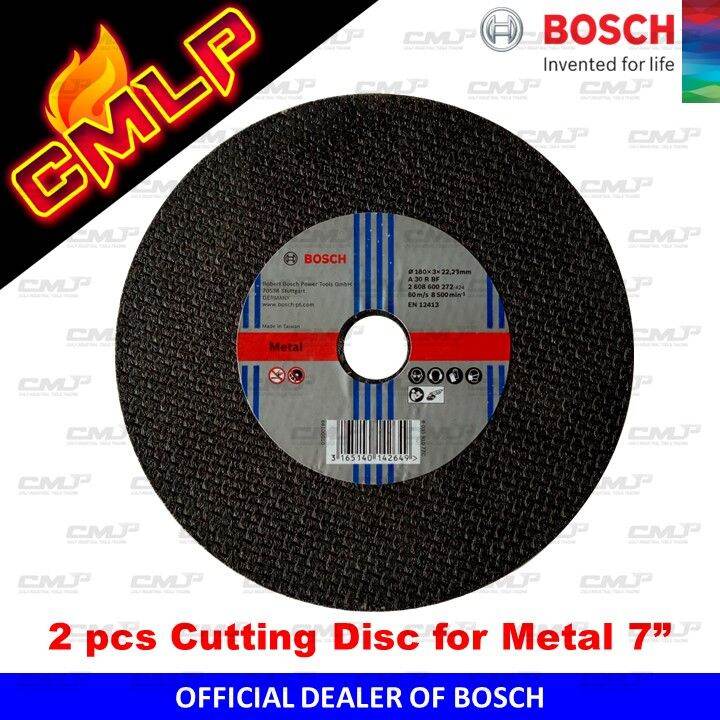 Bosch 7in Cutting Disc for Metal - 272 Original | MC ARC | Authentic ...