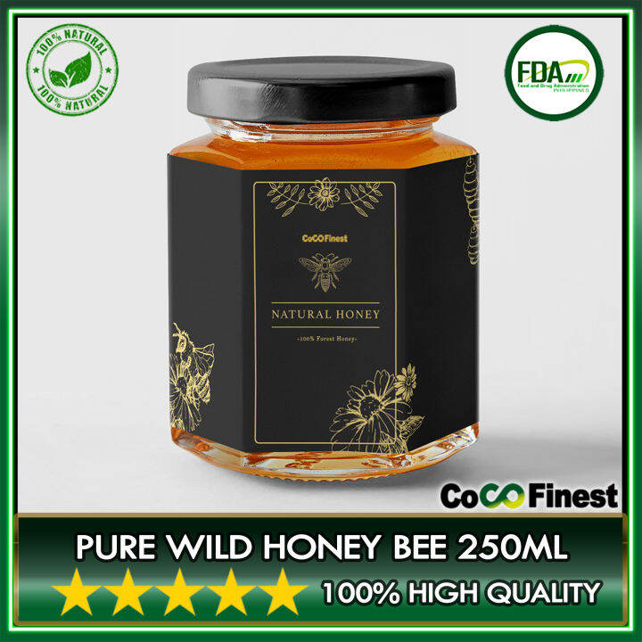 Honey Bee Pure | Pure Honey Raw Organic Without Sugar Added, Unfiltered ...
