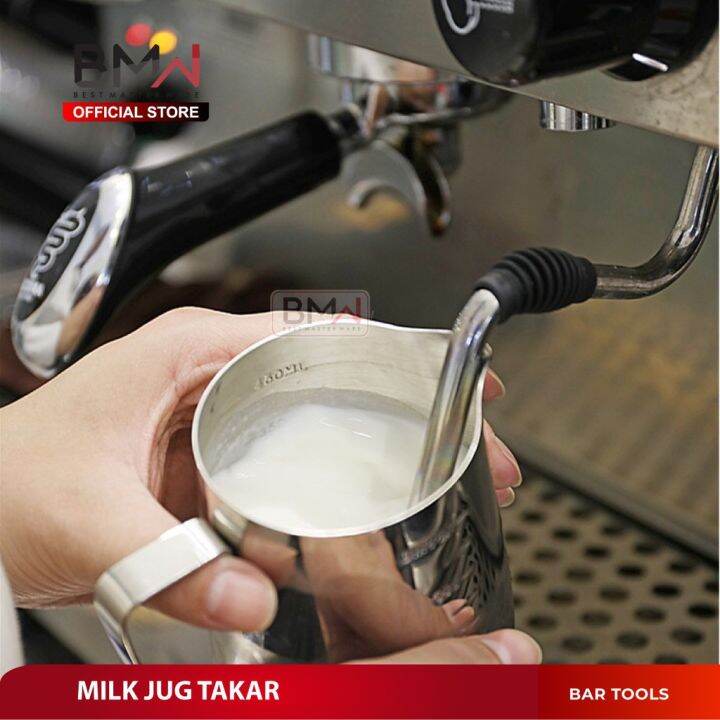 BMW Kitchen Ware - Milk Jug 600Ml Frothing Pitcher Susu Barista Latte ...