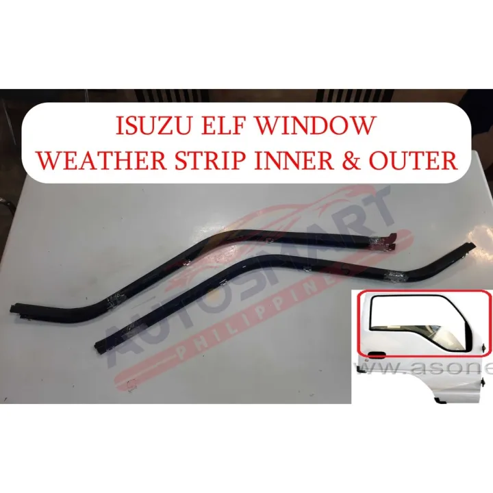 Elf Window Weather Strip Inner Outer | Lazada PH