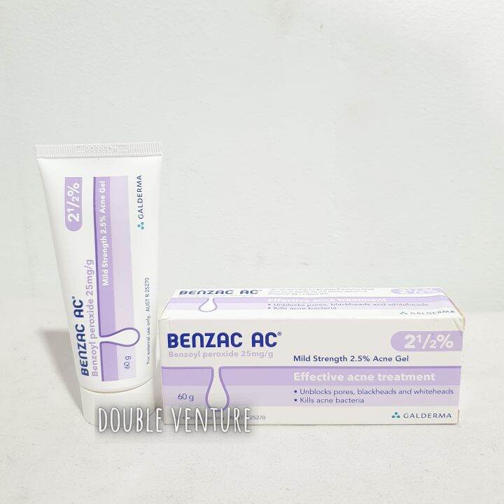 Benzac AC Gel 2.5% Acne Gel Treatment 60g | Lazada PH