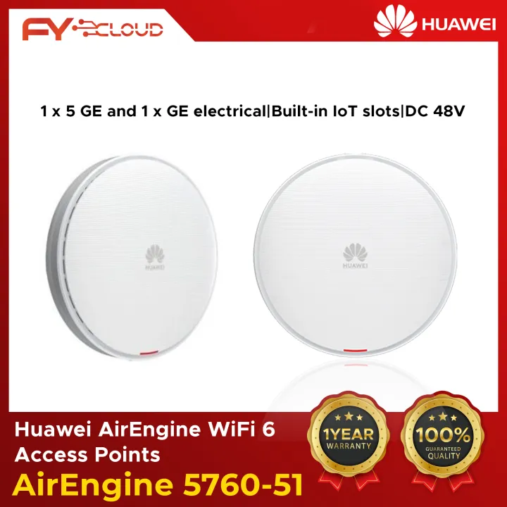 Huawei Indoor Access Points|Indoor WiFi 6 AP|AirEngine 5760-51|802.11a ...