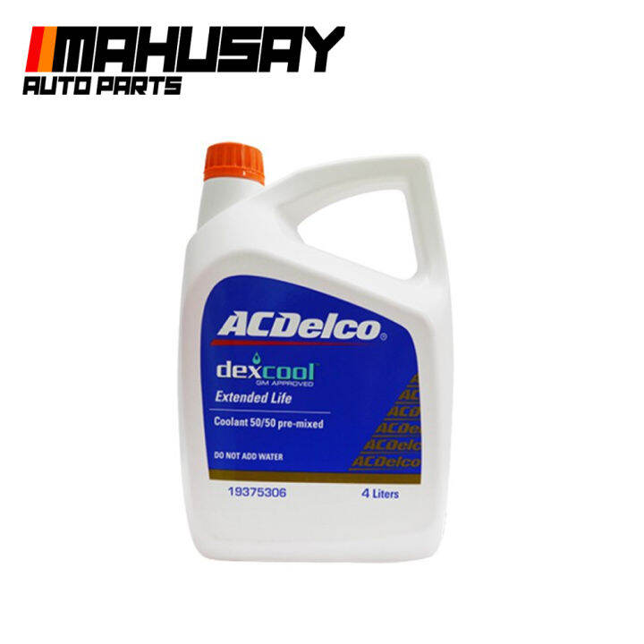 ACDelco DEX-COOL Anti-Freeze/Coolant 4L Pre-Diluted 50/50 Dexcool ...