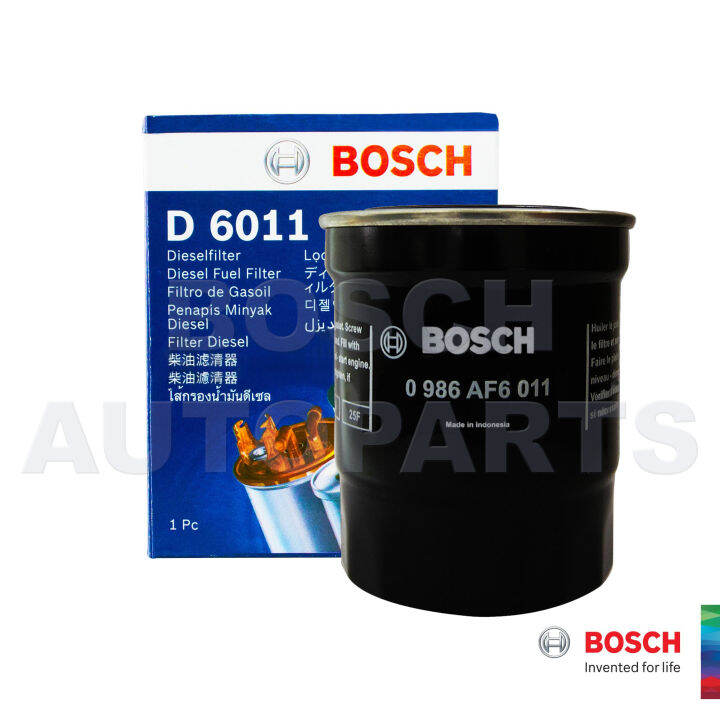 Bosch Diesel Fuel Filter D6011 (FC-234 / FC-1806) Secondary Filter (By-Pass) for Nissan Urvan 3. ...