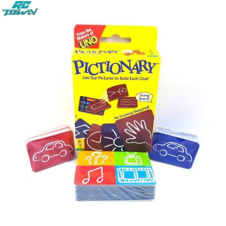 Pictionary Pokemon Poker Card Fun Entertainment Poker Board Game For ...