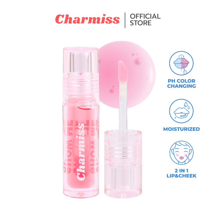 Charmiss Juicy Drop Lip & Cheek Oil ลิปออยล์เปลี่ยนสีได้ อัพลุคแก้มฉ่ำ ...