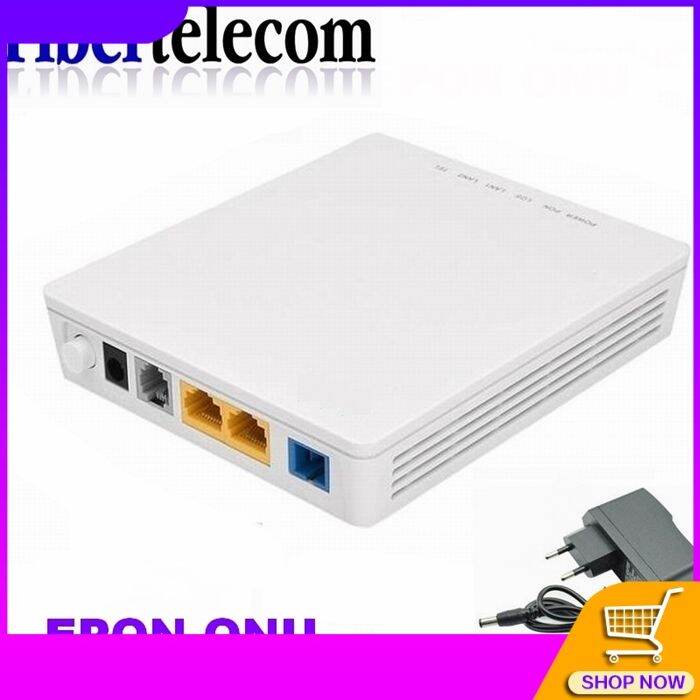 EPON XPON ONU Terminal with 1 Voice Port and 2 Data Network Ports with PPPoE Software | Lazada PH