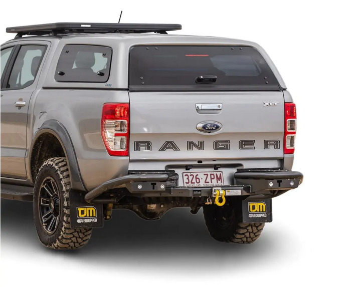 TJM RB6 REAR PROTECTION STEP TOWBAR REAR BAR - FORD RANGER T6 T7 T8 T9 ...