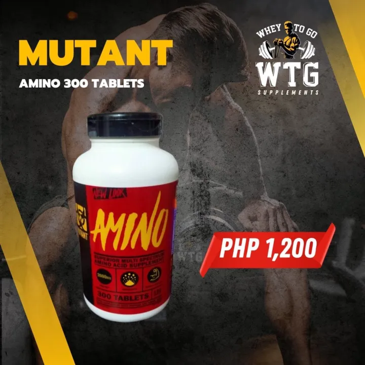 Mutant Amino Acid 300 tablets | Lazada PH