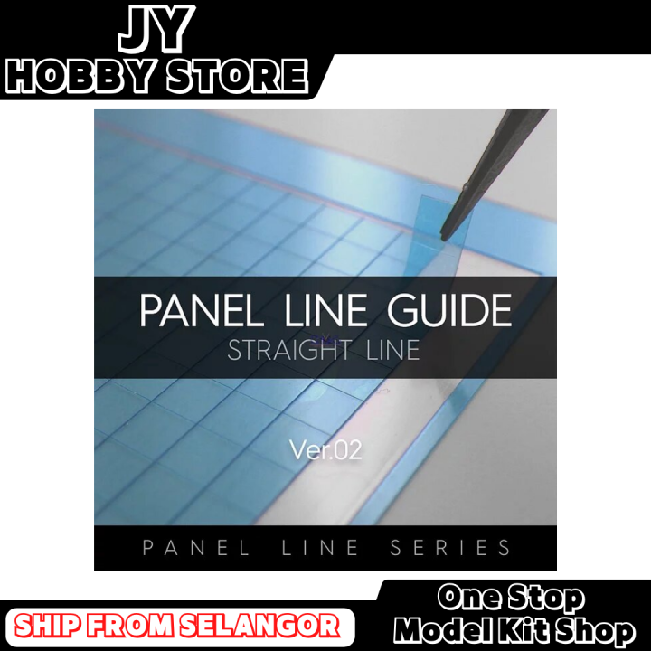 Tool Gunprimer Panel Line Guide Ver. 2 (Straight Line) 2.0mm-3.0mm ...