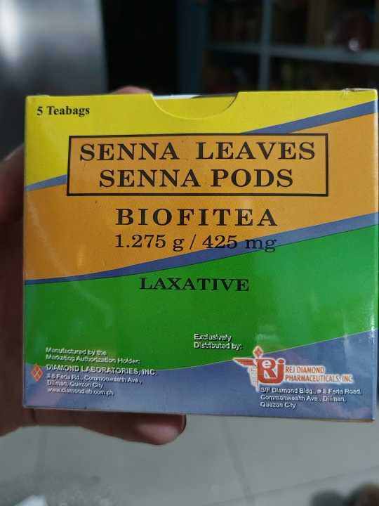 Biofitea Slimming Herbal Tea with Senna Leaves and Senna Pods - 5 ...