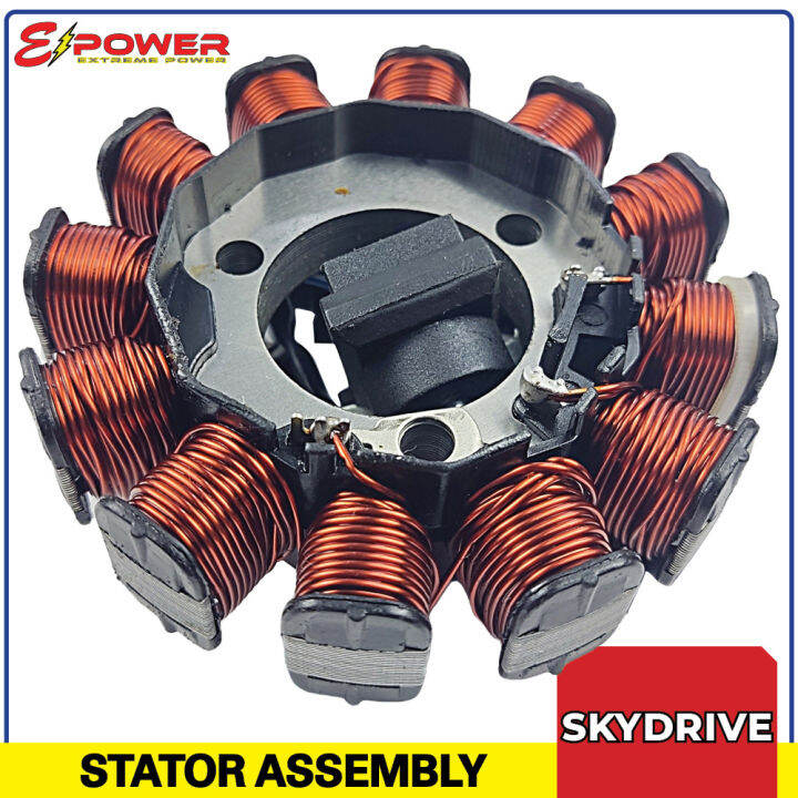 E-Power Magneto Stator Coil Assembly for Suzuki Skydrive | Lazada PH