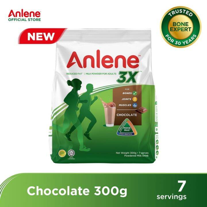Healthy Anlene 3X Milk Powder Chocolate 300G | Lazada PH
