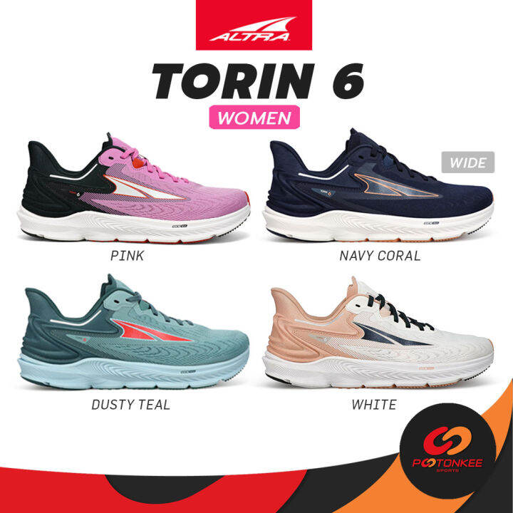 ALTRA Women's TORIN 6 รองเท้าวิ่ง ผู้หญิง รองเท้าวิ่งมาราธอน | Lazada.co.th