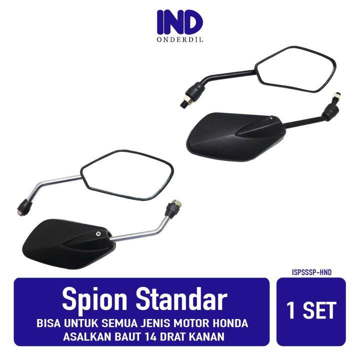 Spion-Sepion-Kaca-Mirror-Cermin Standart-Standar Model Shogun SP Untuk ...