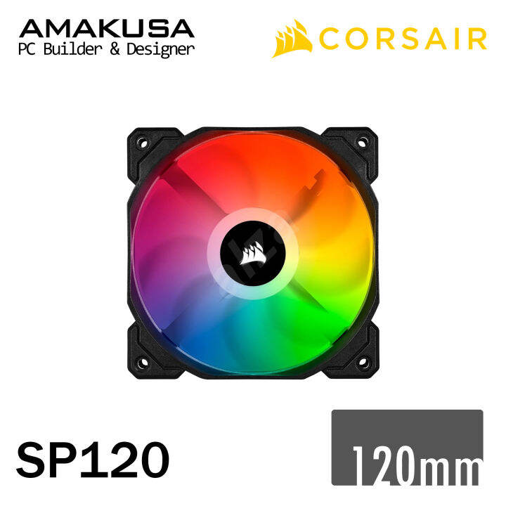 Corsair SP120 iCUE RGB PRO Fan 120mm PC Casing Cases Chassis Cooling ...