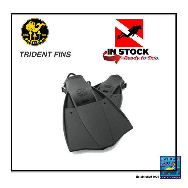Poseidon Trident Fins for Scuba Divers | Lazada