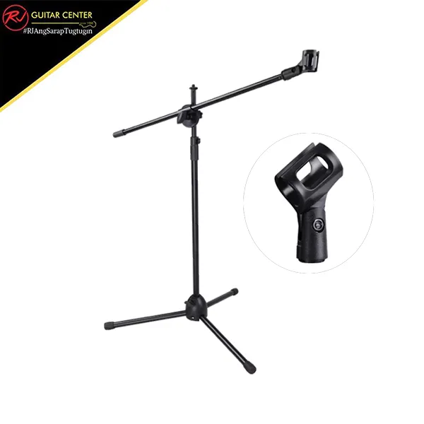 RJ Microphone Stand with Mic Clip | Lazada PH