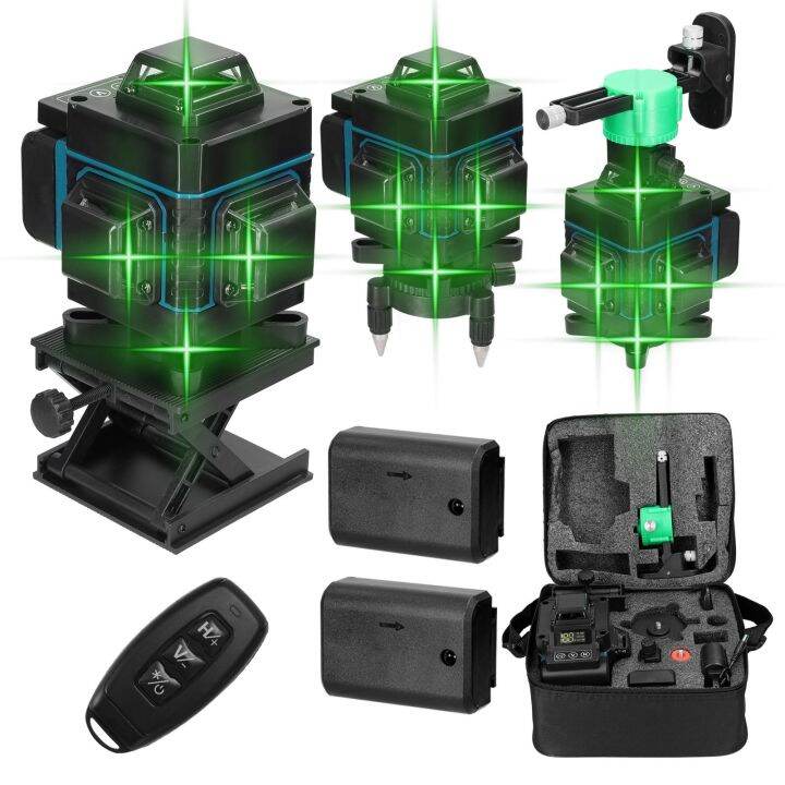 [COD] laser digital display 16-line instrument green light projection ...