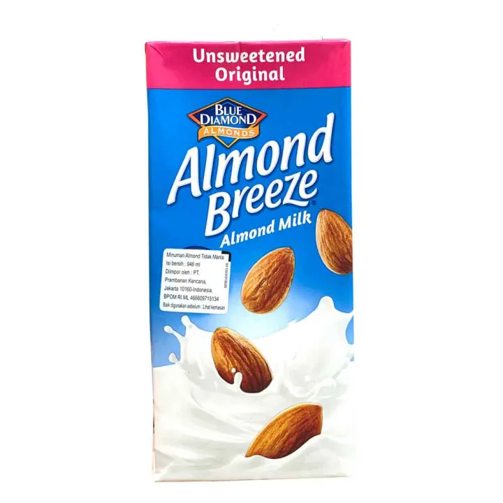 Blue Diamond Almond Milk Unsweetened Original 946 ML | Lazada Indonesia