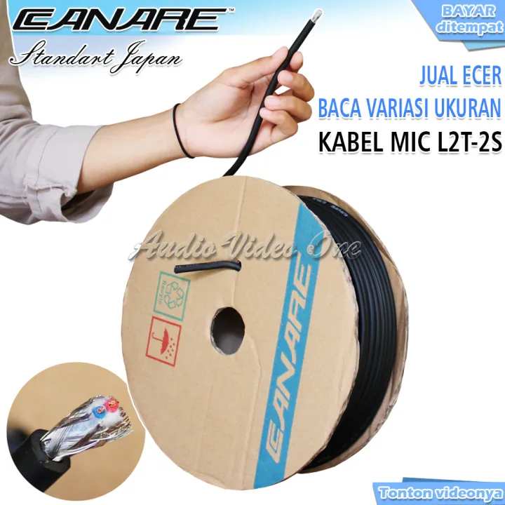 Kabel Mic Stereo L2T2S Standart Japan Cable Microphone L2T-2S Kabel Mik | Lazada Indonesia