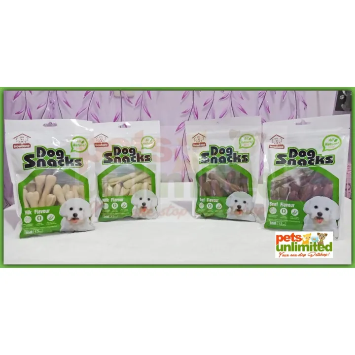 Dog Snacks (Howbone) All Natural small 15pcs , mini 30pcs | Lazada PH