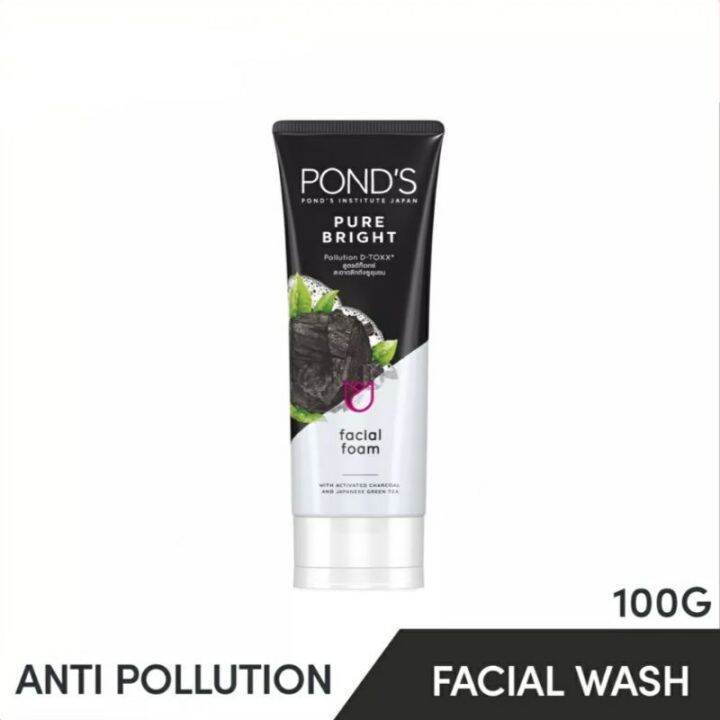 POND'S Pure Bright Facial Foam HITAM 100GR | Lazada Indonesia