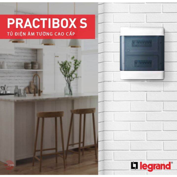 Tủ điện âm tường cao cấp Legrand | Practibox S | 12M - 24M - 36M ...