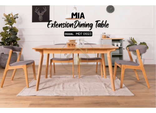 Mia Extension Dining Table | Lazada Singapore