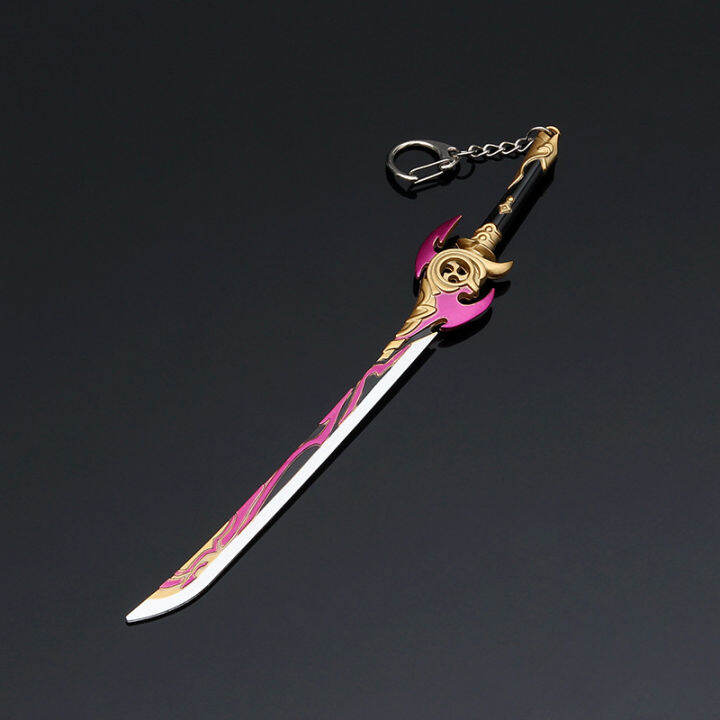 Miniatur Pedang Super Hero Impact Baal Kamisato Yaka Sword | Lazada ...