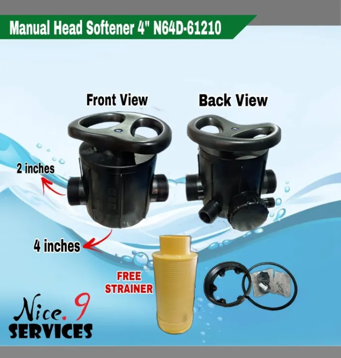 MANUAL HEAD SOFTENER 4"N64-61210 | Lazada PH