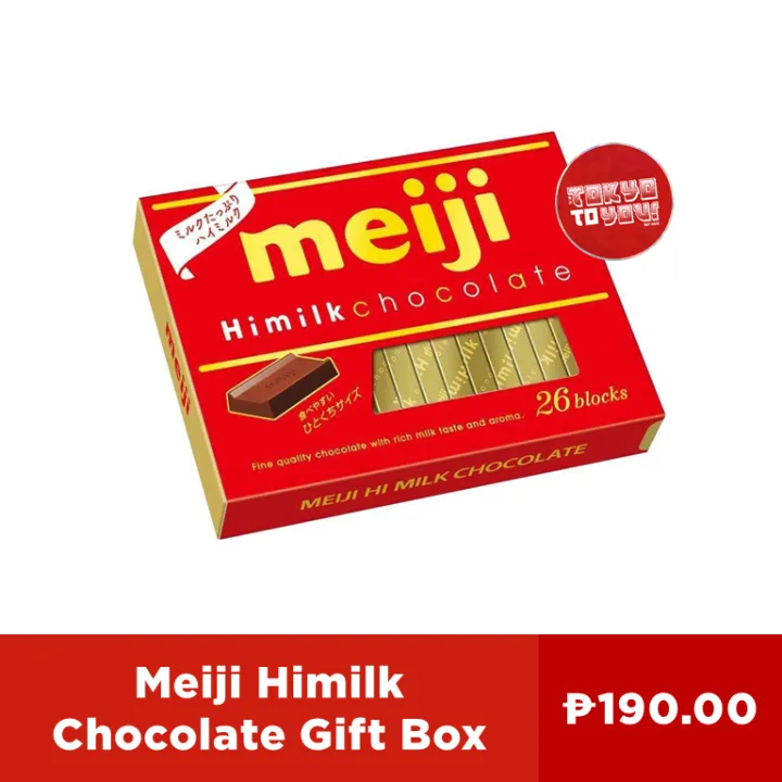 Meiji Himilk Chocolate Gift Box | Lazada PH