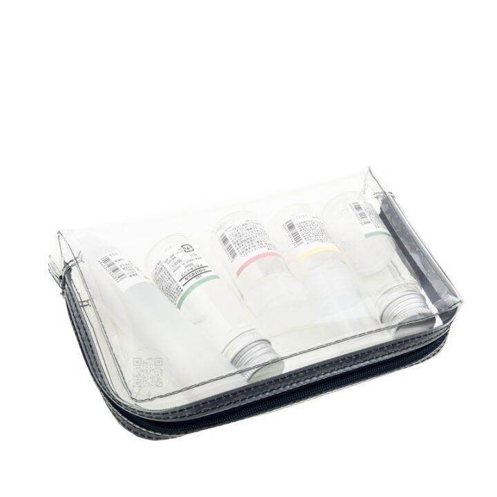 Japan's Muji MUJI cosmetic bag wash transparent storage portable ...