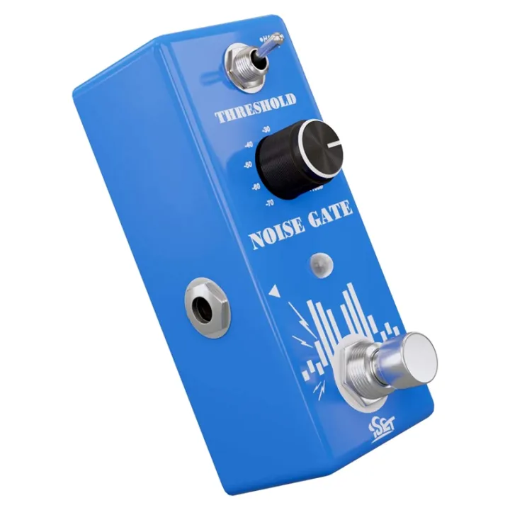 Iset Noise Gate Pedal Suppressor Noise Killer Effect Pedal for Guitar ...
