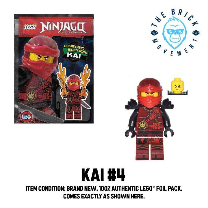 LEGO® NINJAGO Kai Foil Pack #4 | Lazada PH