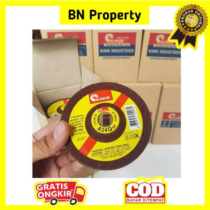 Mata Batu Gerinda Poles KINIK 4 Original 1 pack 1 kotak 1box 1 dus ...