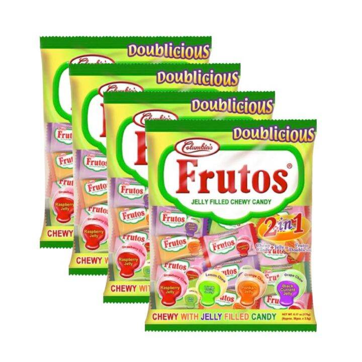 Frutos Doublicios Chewy Candy 160g - Pack of 4s | Lazada PH