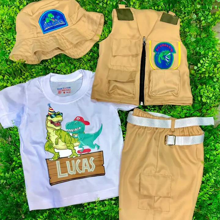 Dinosaur Keeper costume gor 5-8 y.o | Lazada PH