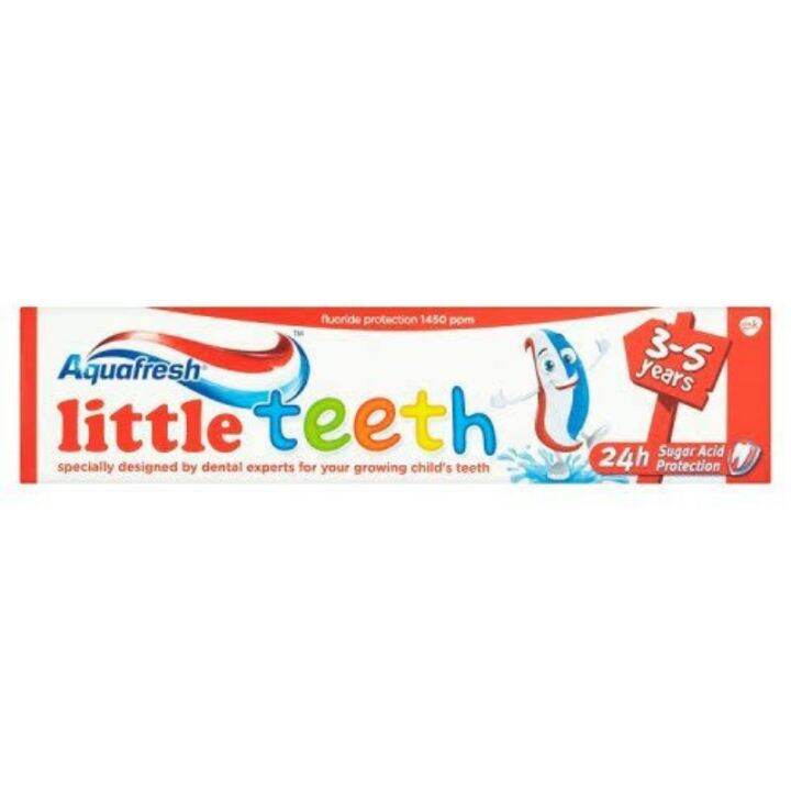 Aquafresh Big Teeth Little Teeth Kids Toothpaste | Lazada PH