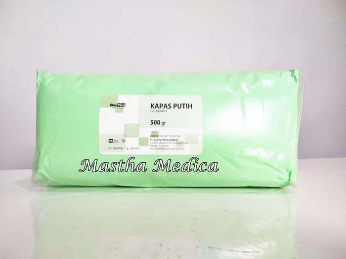 Kapas Putih Onemed 500gr 500 gr Kapas Gulung Pembalut Luka 500 gram ...