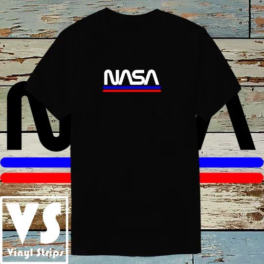 NASA Retro Logo Vinyl Front Print (Unisex For Men And Women) | Lazada PH